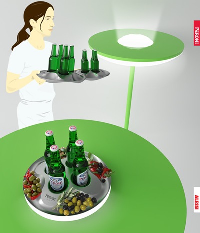 Ideia iluminada para o aperitivo - DESIGN DO BOM